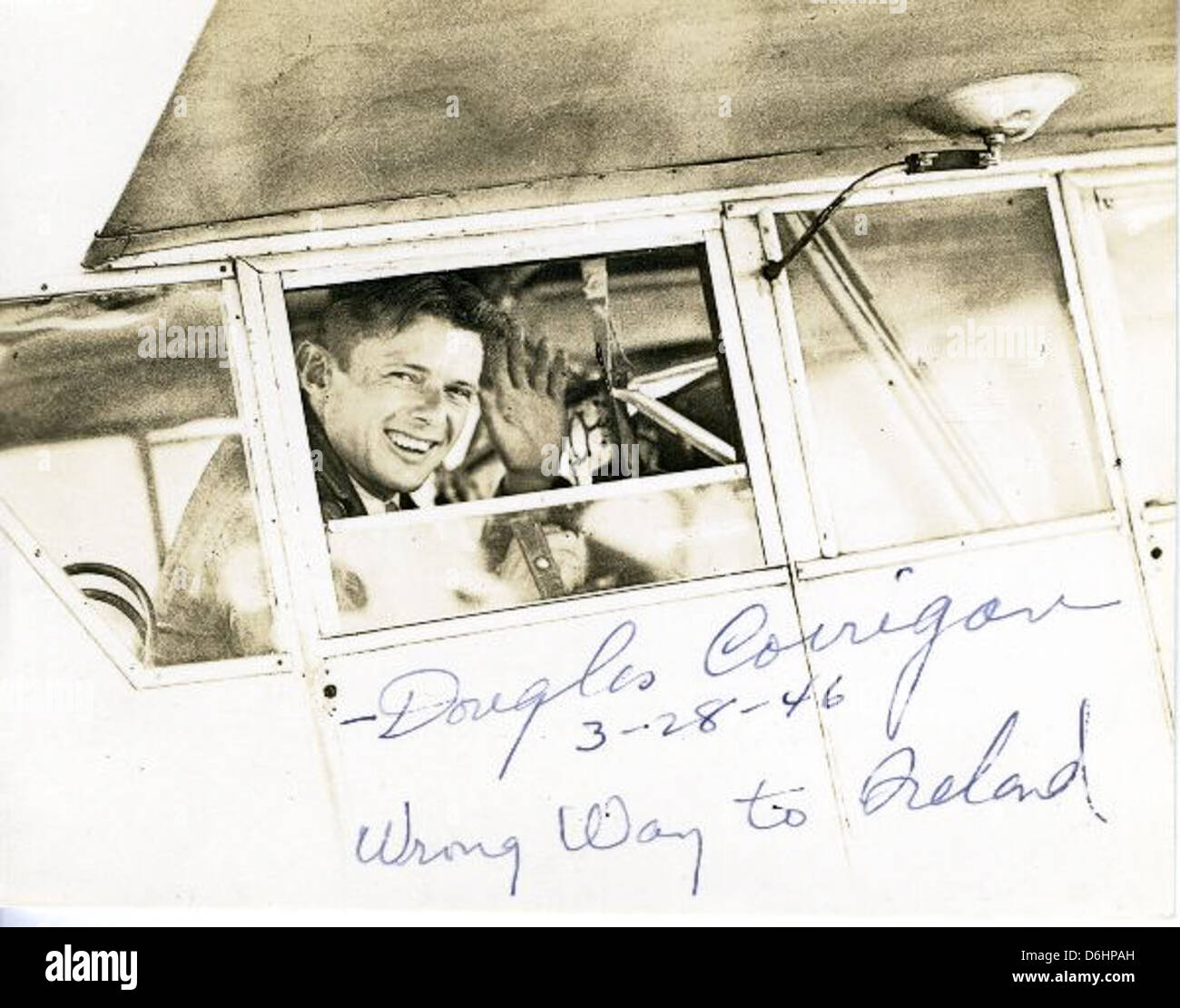 Douglas Corrigan, nicknamed 'Wrong Way' Corrigan, was an aviator known ...