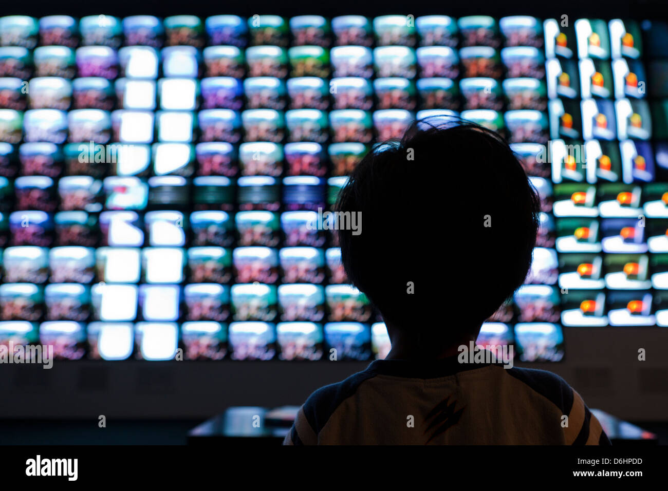 Large standing screen hi-res stock photography and images - Alamy