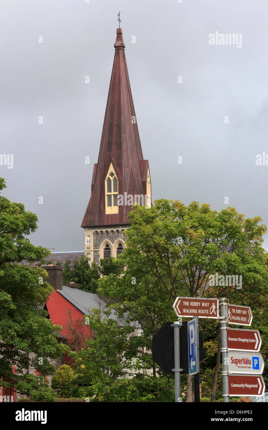 Kenmare. County Kerry. Ireland. Church Stock Photo - Alamy