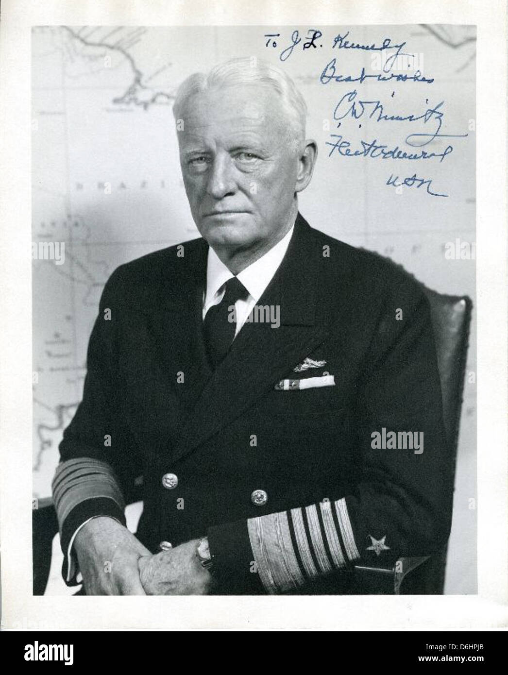 Chester Nimitz, a prominent figure in U.S. naval history, is renowned ...