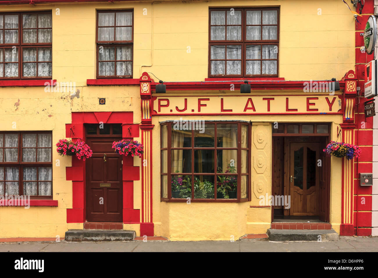 Kinvarra, County Galway, Ireland. Storefront Stock Photo - Alamy