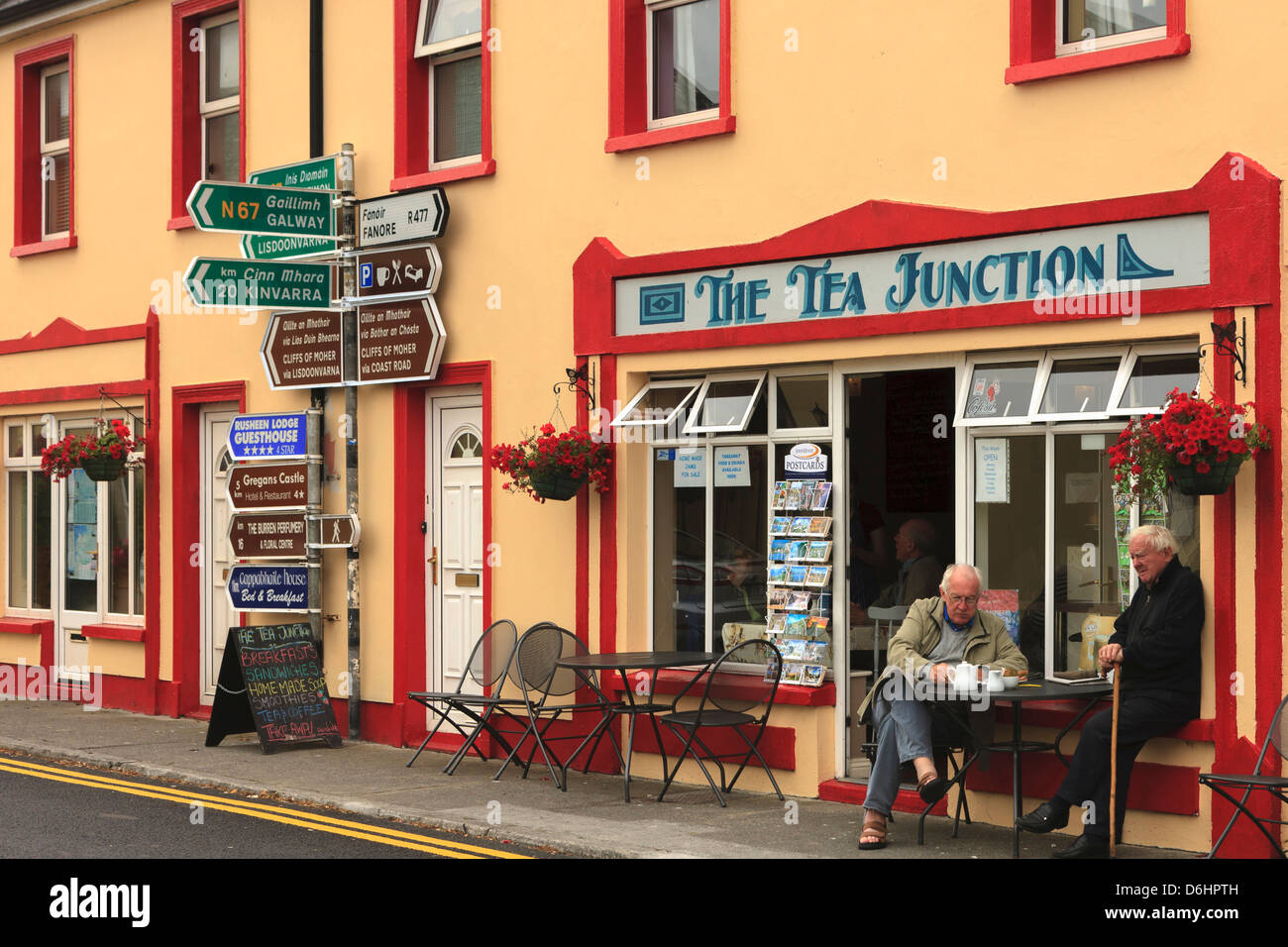 Kinvarra, County Galway, Ireland. Storefront Stock Photo - Alamy