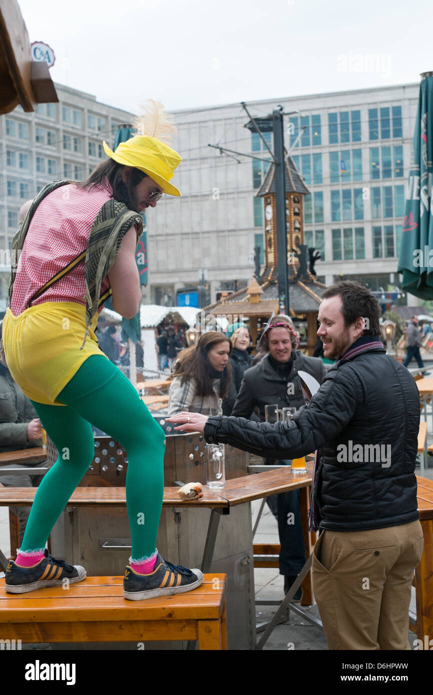 Stag party in Berlin Germany Stock Photo - Alamy