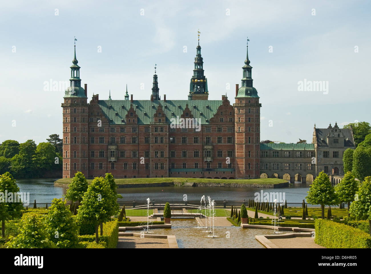 Frederiksborg Slot, Hillerod, Denmark Stock Photo - Alamy