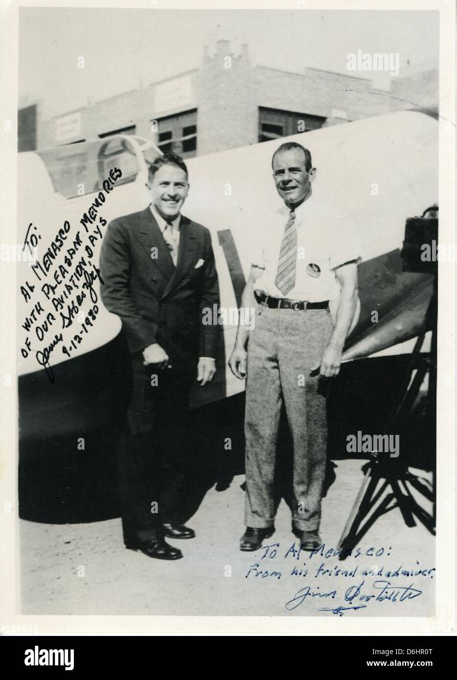 James Doolittle, a famous aviator and air racing legend, is known for ...