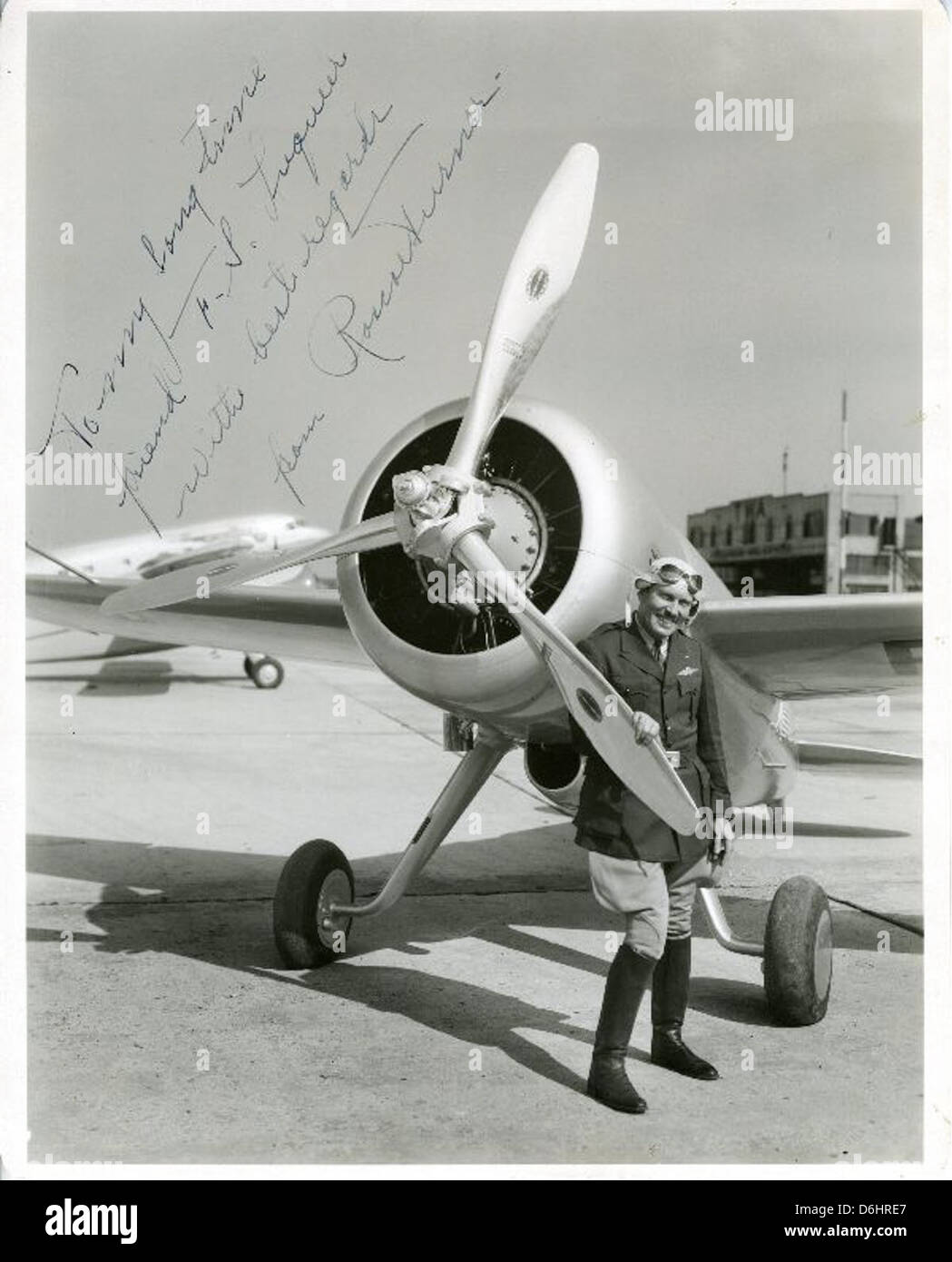 Roscoe Turner and E.M. Laird’s LTR-14, also known as the Laird Turner ...