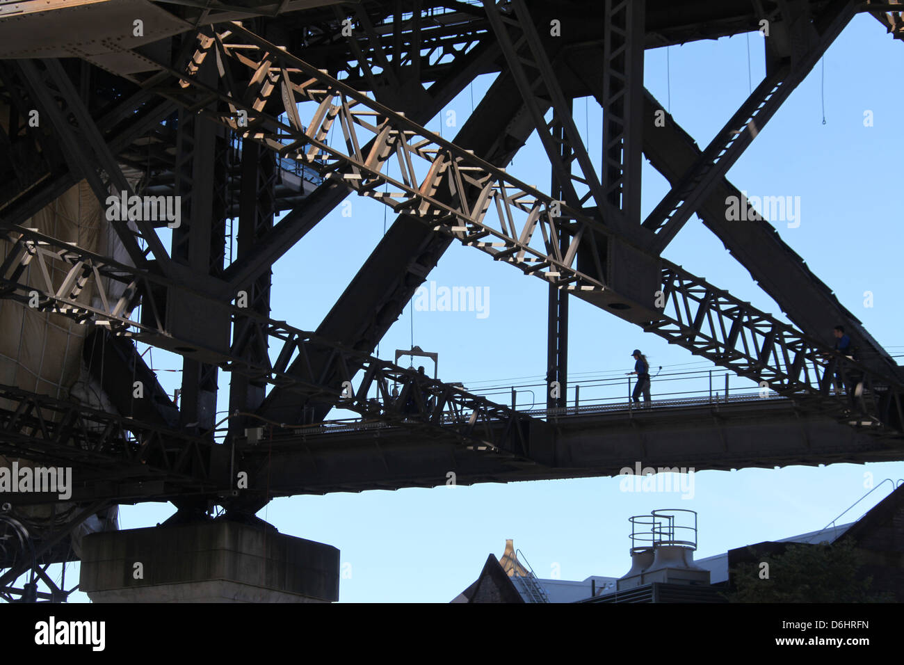 Sydney Harbour Bridge Climbers Stock Photo - Alamy