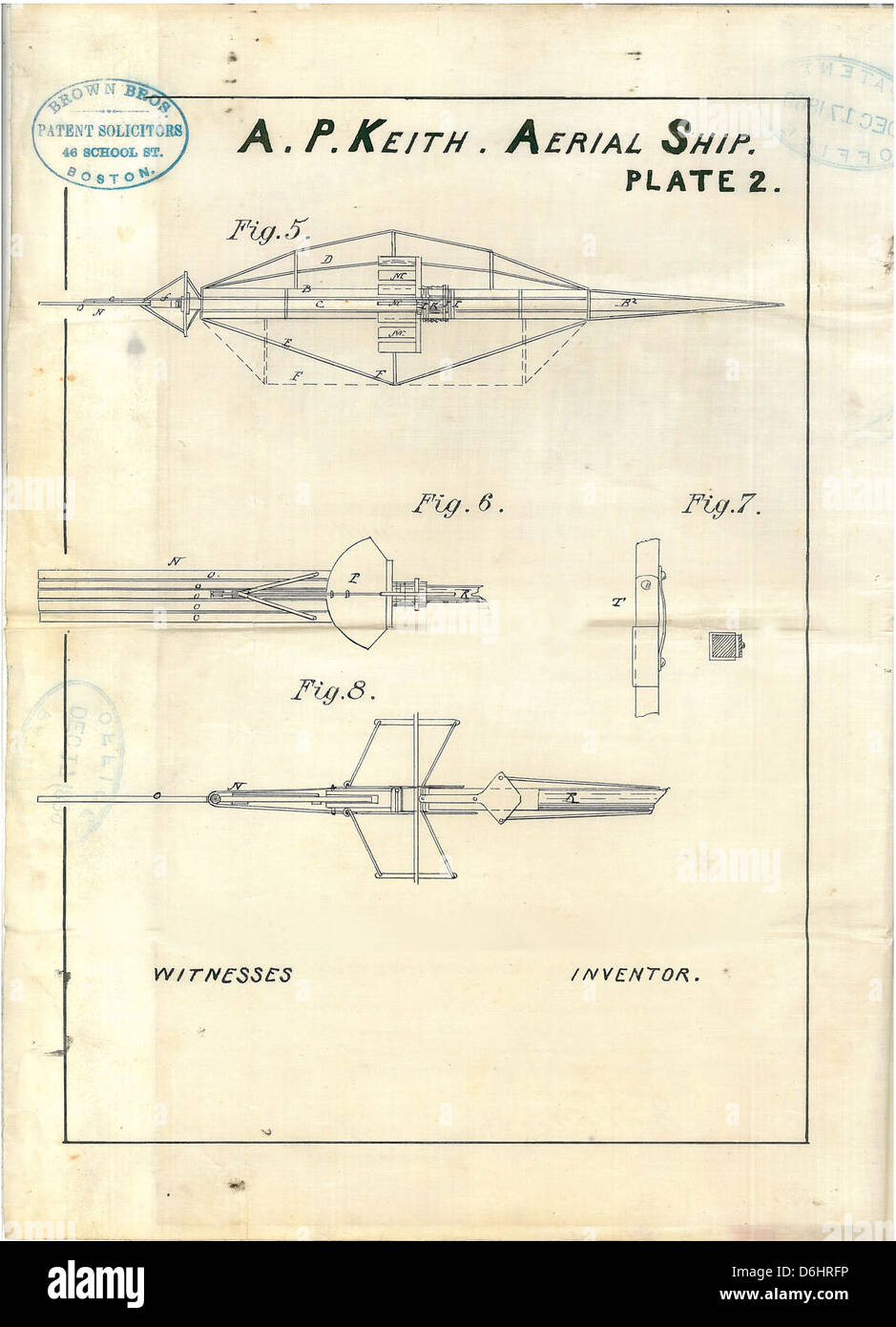 Alexander Perkins Kieth was an inventor active in the late 19th century ...
