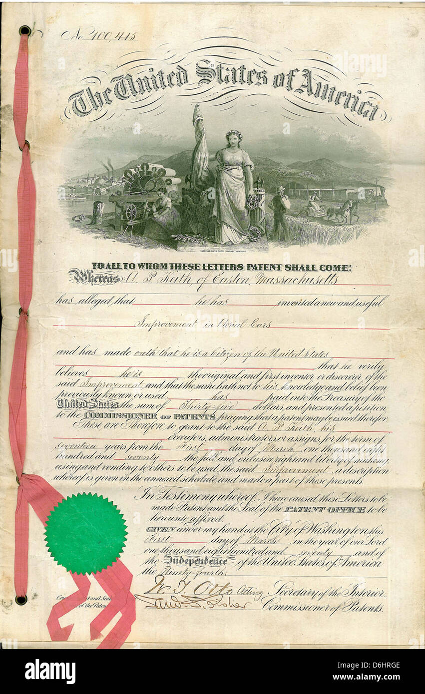 Alexander Perkins Keith was an influential inventor, known for his ...