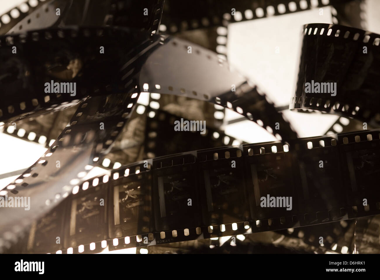 Celluloid film unwound hi-res stock photography and images - Alamy