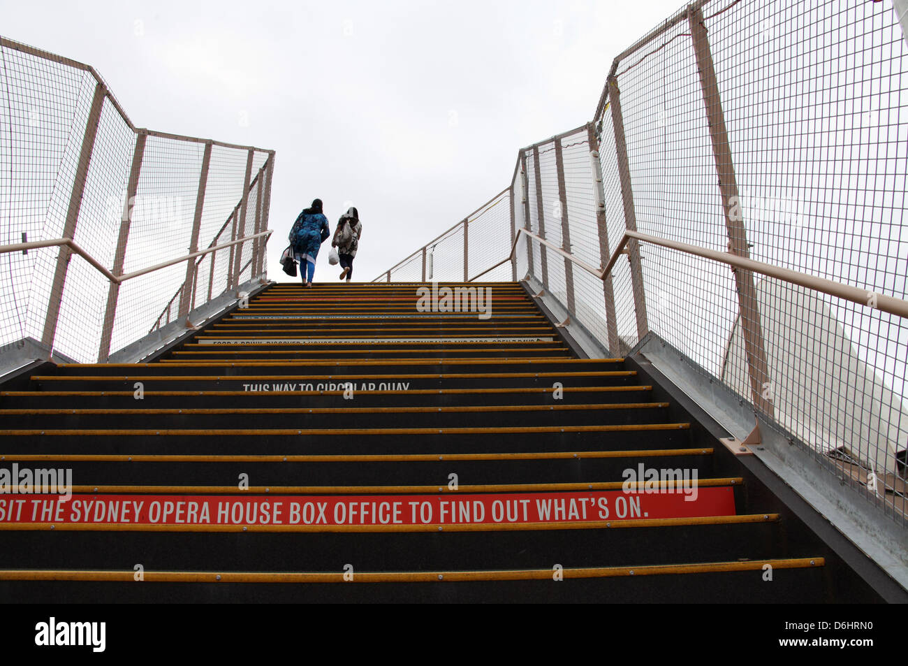 Temporary Steps at Sydney Opera House Stock Photo - Alamy