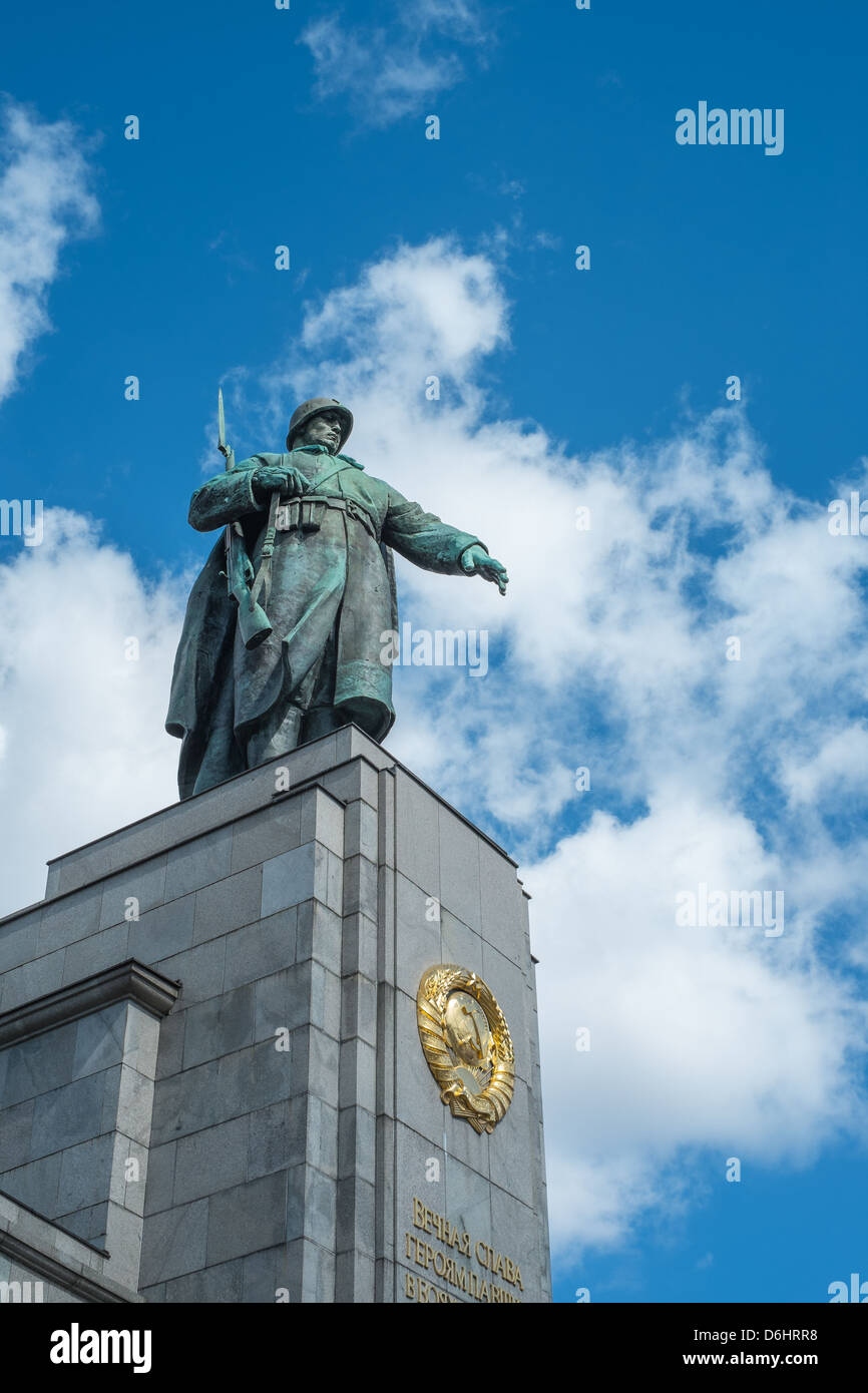 Russian World War II memorial in Germany's capital city Berlin Stock ...
