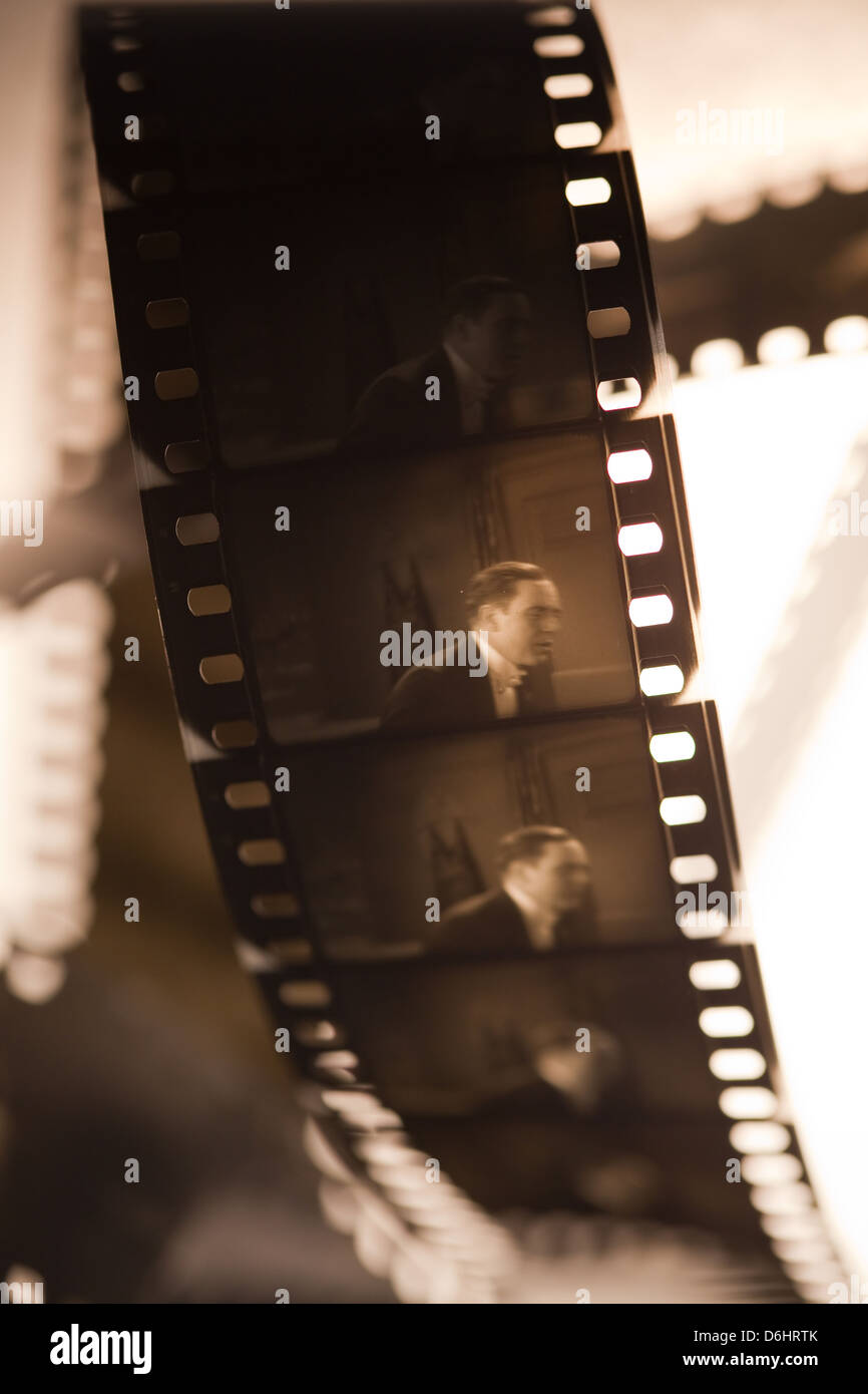 Old film reel hi-res stock photography and images - Alamy