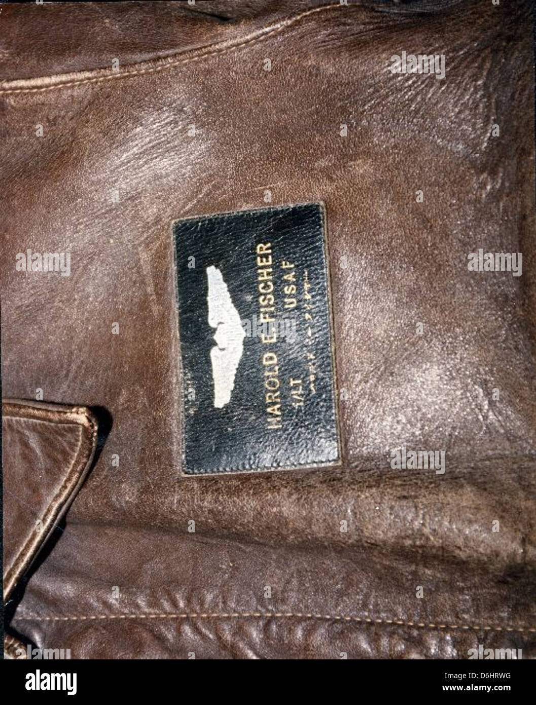 Harold Fischer, a Korean War ace known as a 'Paper Tiger', is shown in ...