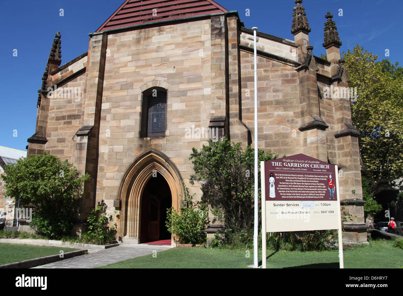 Old garrison church hi-res stock photography and images - Alamy