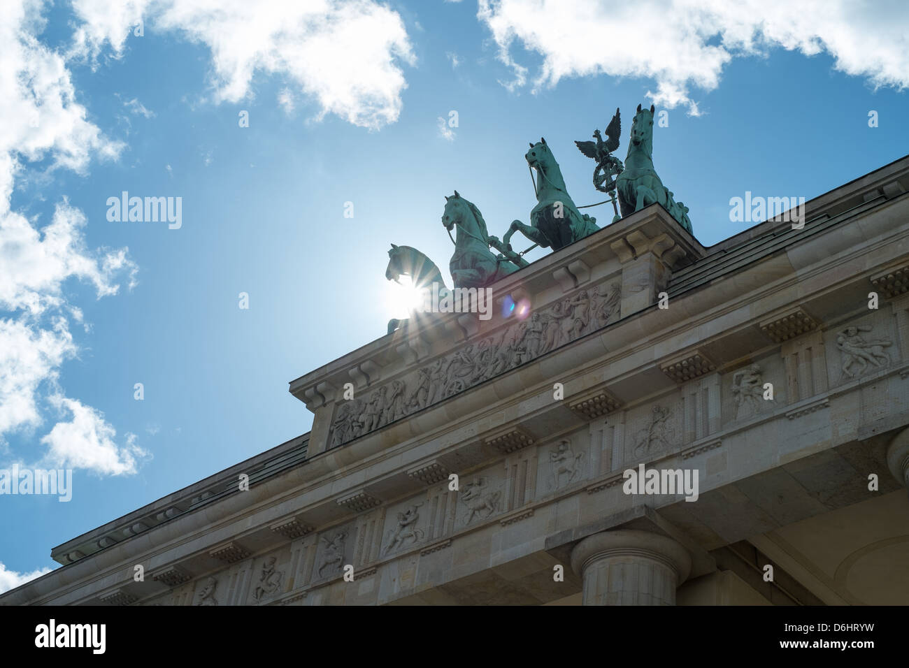 Brandenburg gate detail hi-res stock photography and images - Alamy