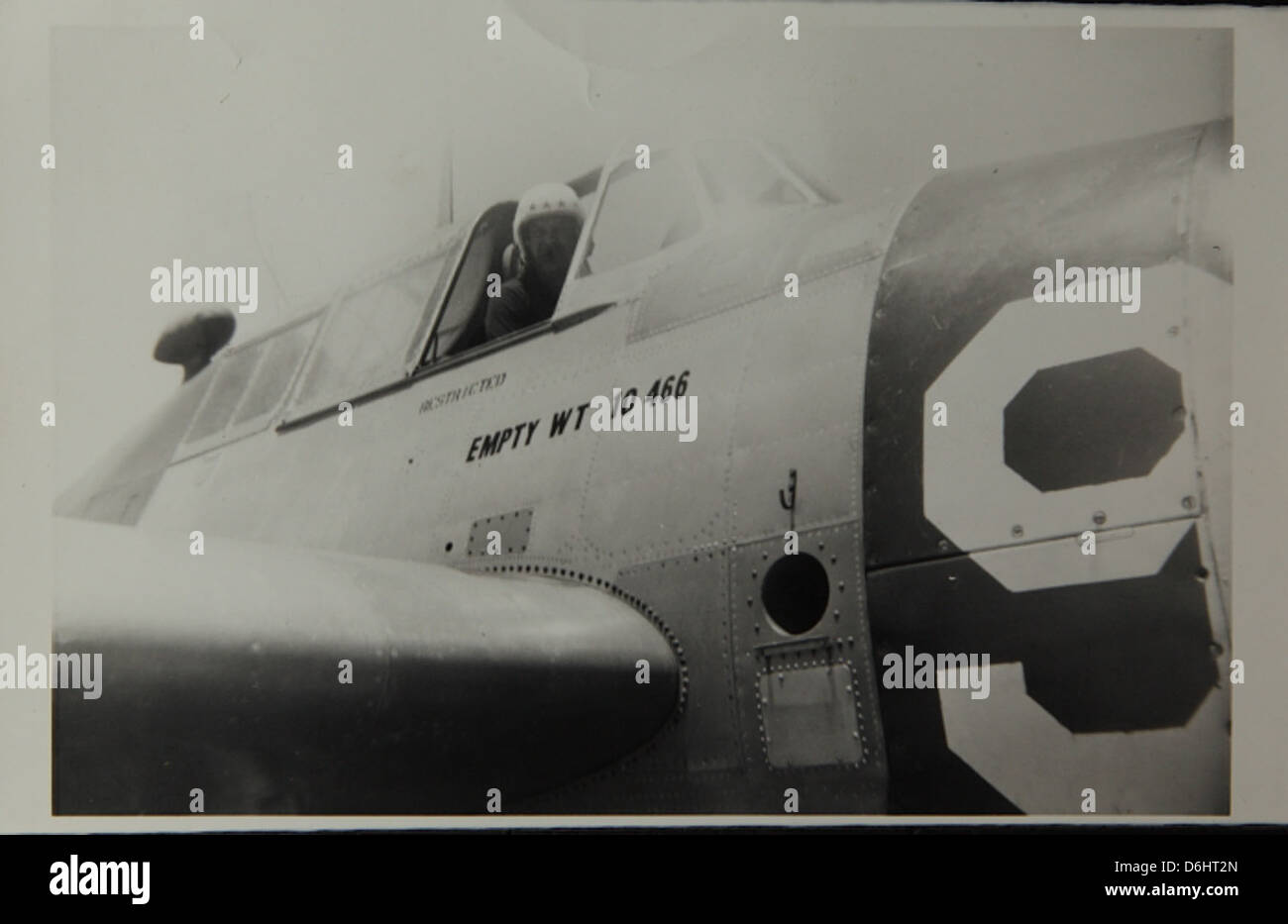 This image captures the aviation history of the period, showcasing ...
