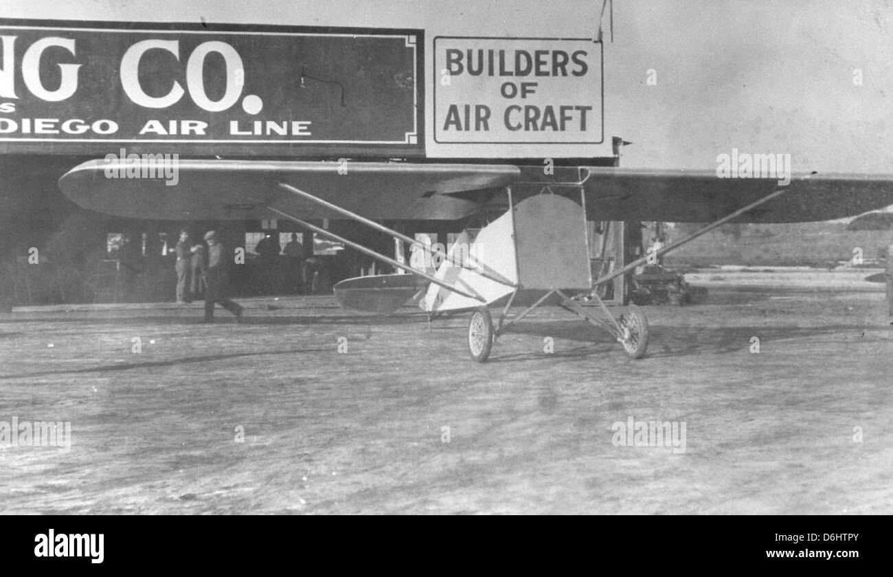 The M-1, developed in 1926, was an early monoplane design by Ryan ...