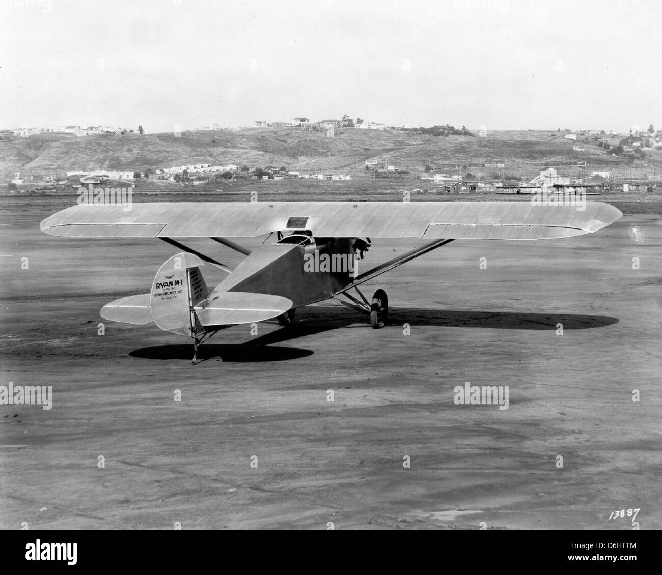 The M-1, an early military aircraft developed by Ryan Aeronautical, was ...