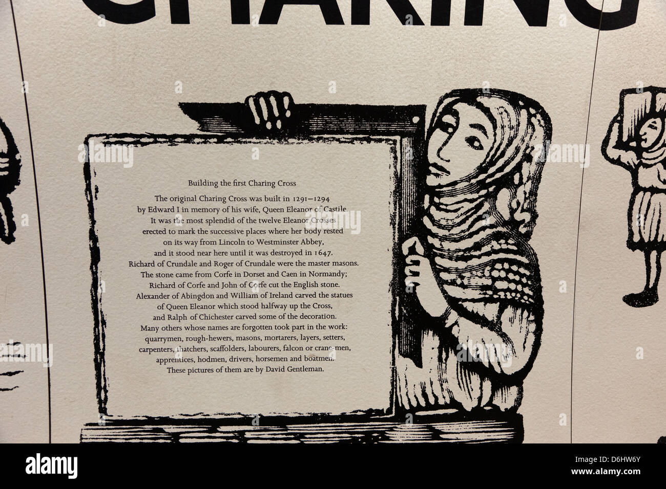 Charing cross underground station platform hi-res stock photography and ...