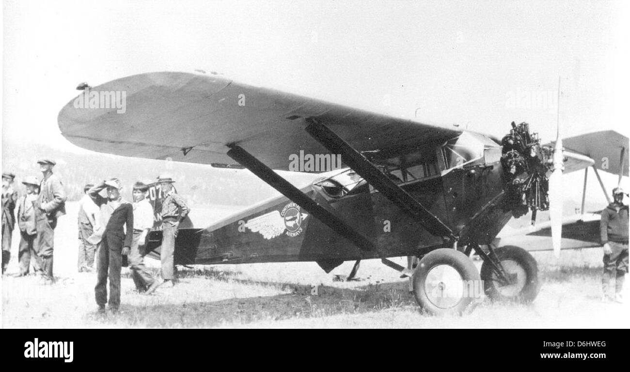 A photograph of the Ryan M-1, a light aircraft designed by Ryan ...
