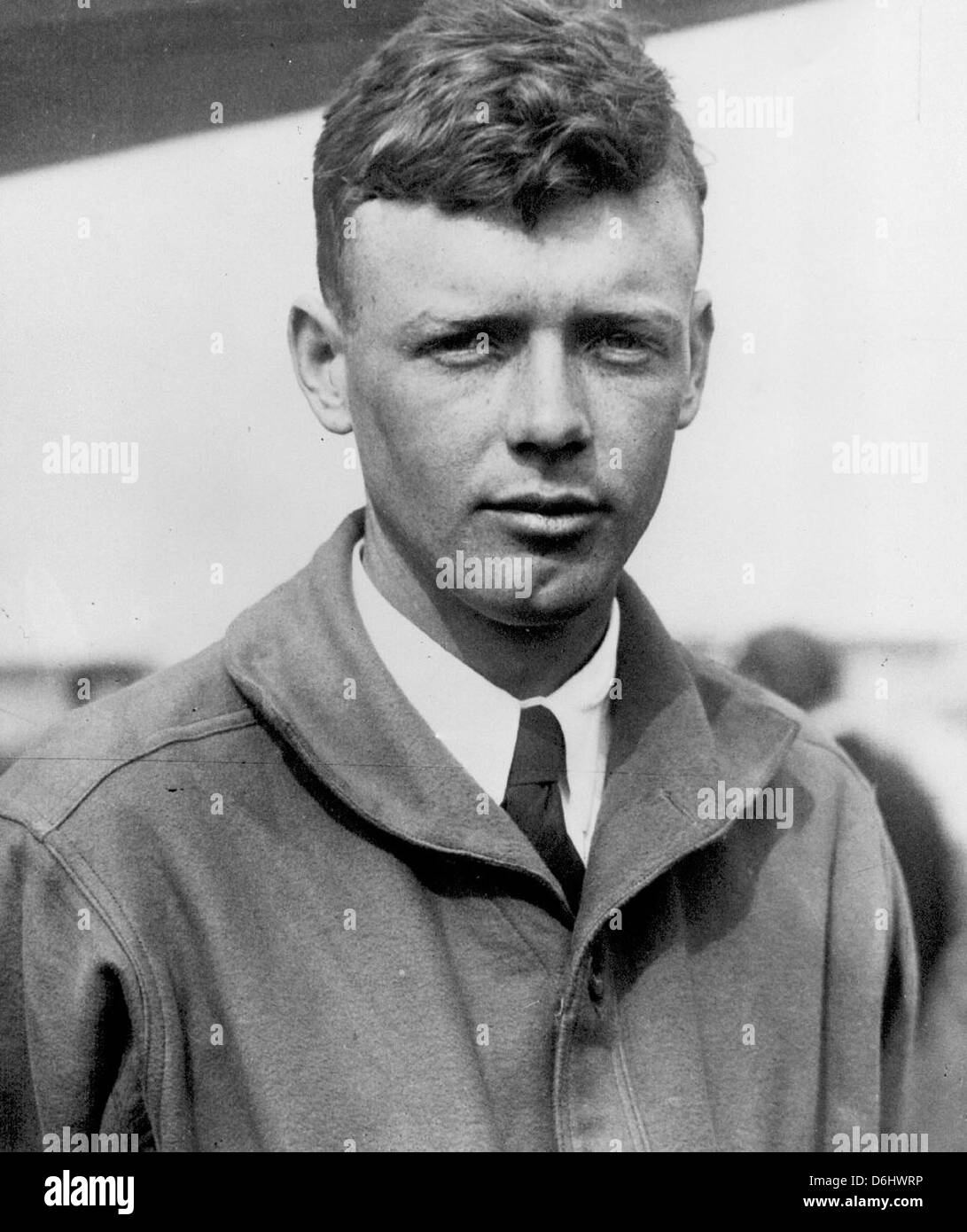 A portrait of Charles Lindbergh taken in 1927, one of the most iconic ...