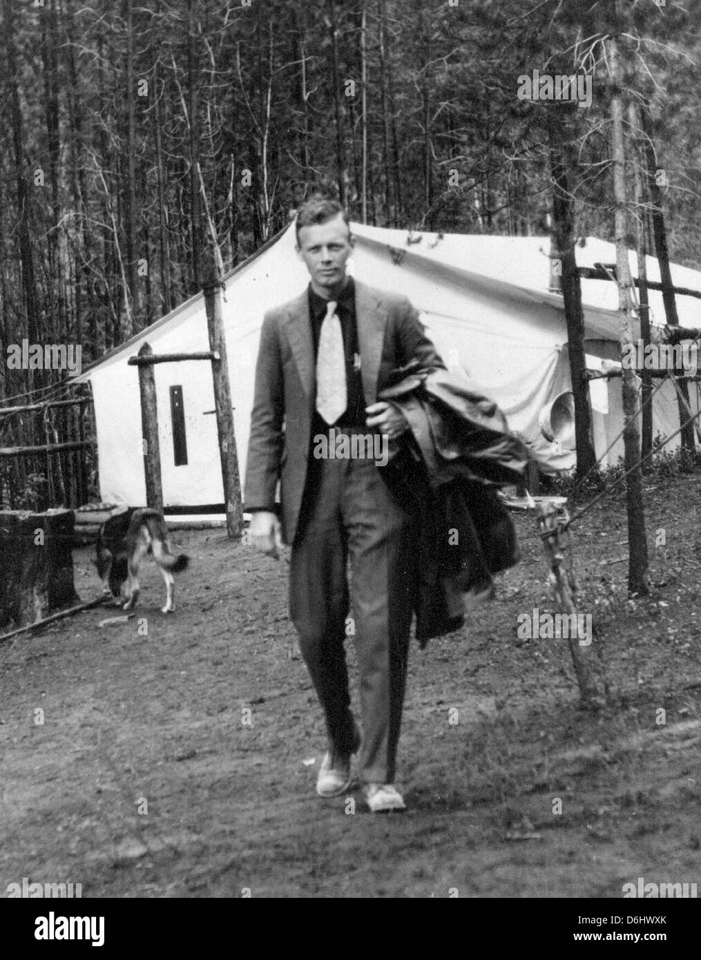 Charles Lindbergh, the first pilot to fly solo nonstop across the ...
