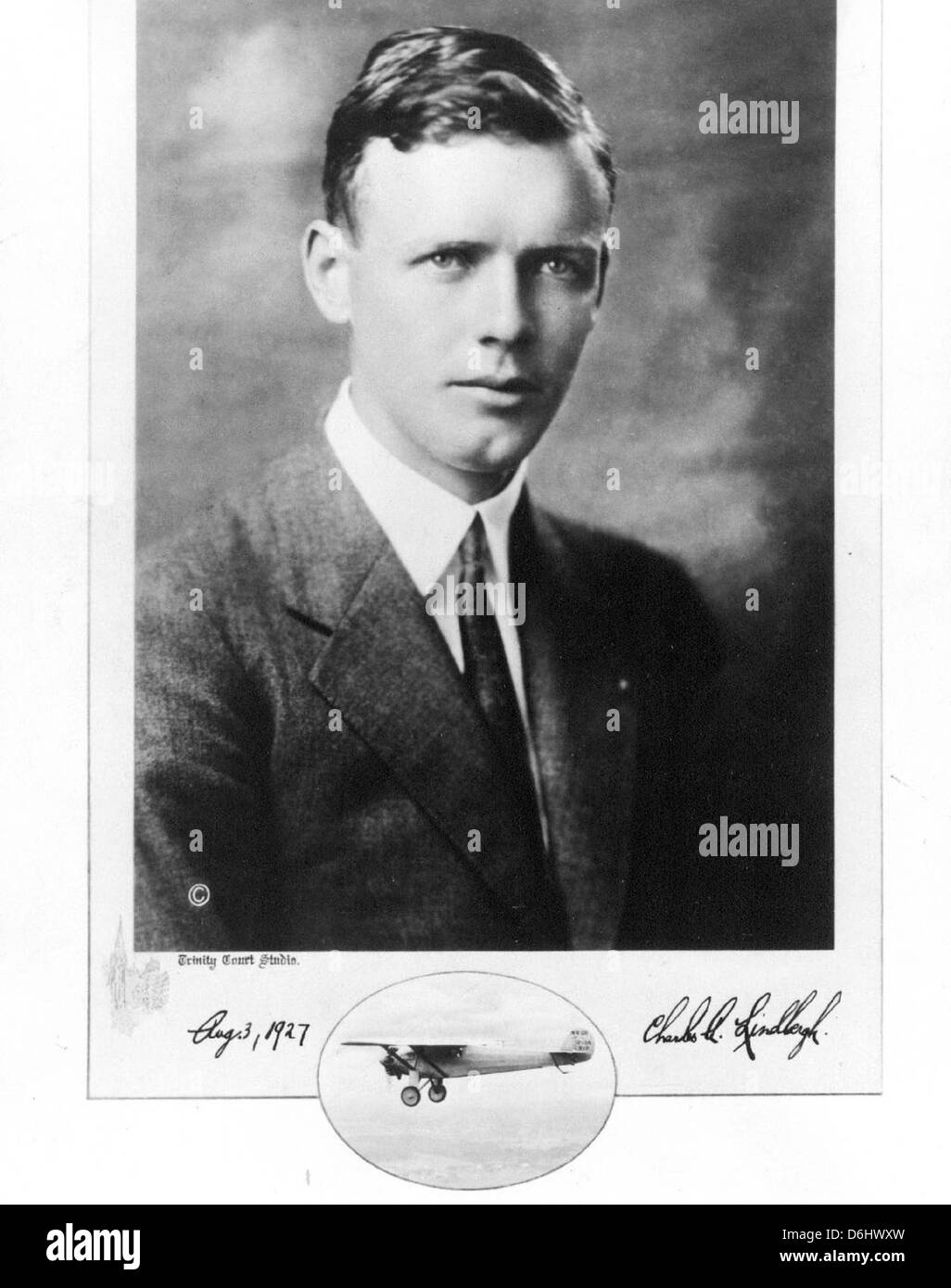 Charles Lindbergh, known for his groundbreaking transatlantic flight ...