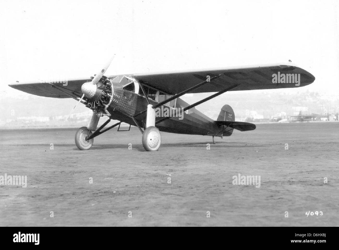 The Ryan B-1 Brougham, built in 1928, was a pioneering aircraft in aviation history, known for ...