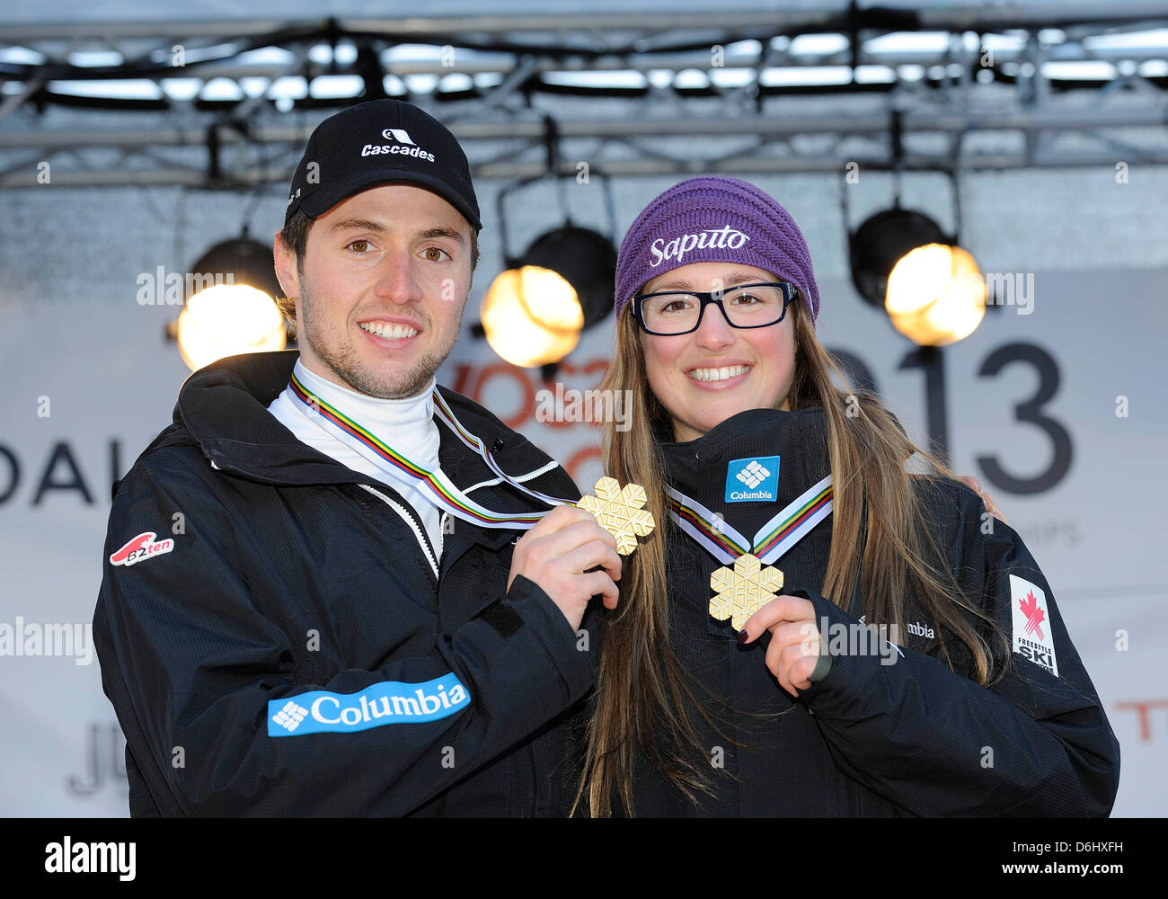 (L-R) Alex Bilodeau, Chloe Dufour-Lapointe (CAN), MARCH 8, 2013 ...