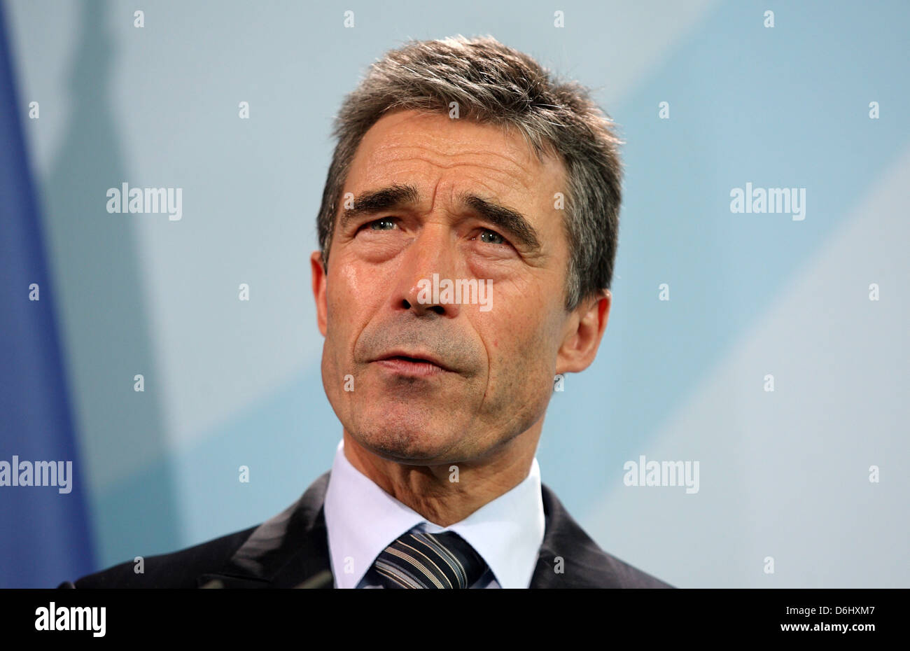 Berlin, Germany, Anders Fogh Rasmussen, Secretary General of NATO Stock ...