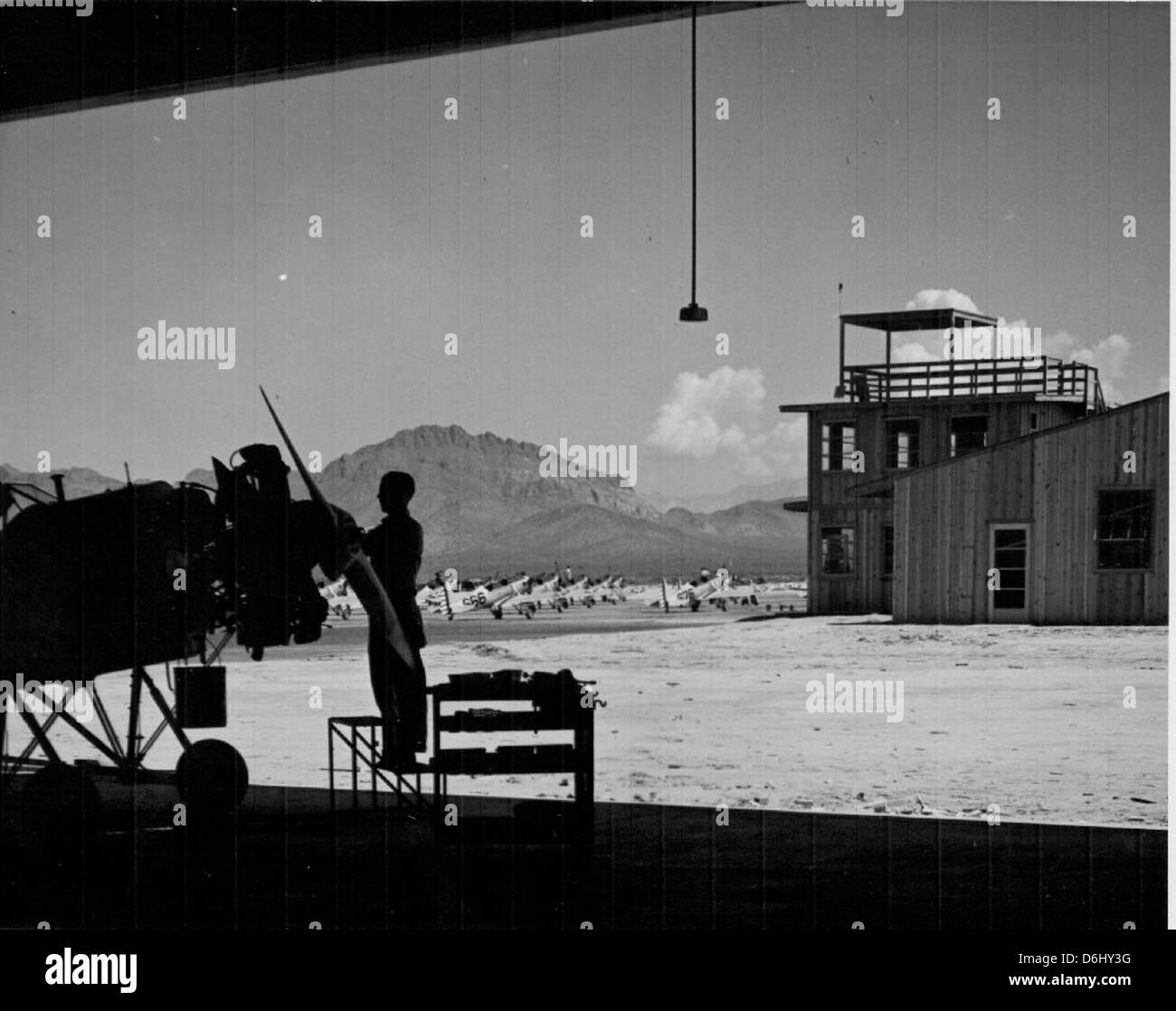 The Ryan Military Flying School trained pilots using PT-22 trainers ...