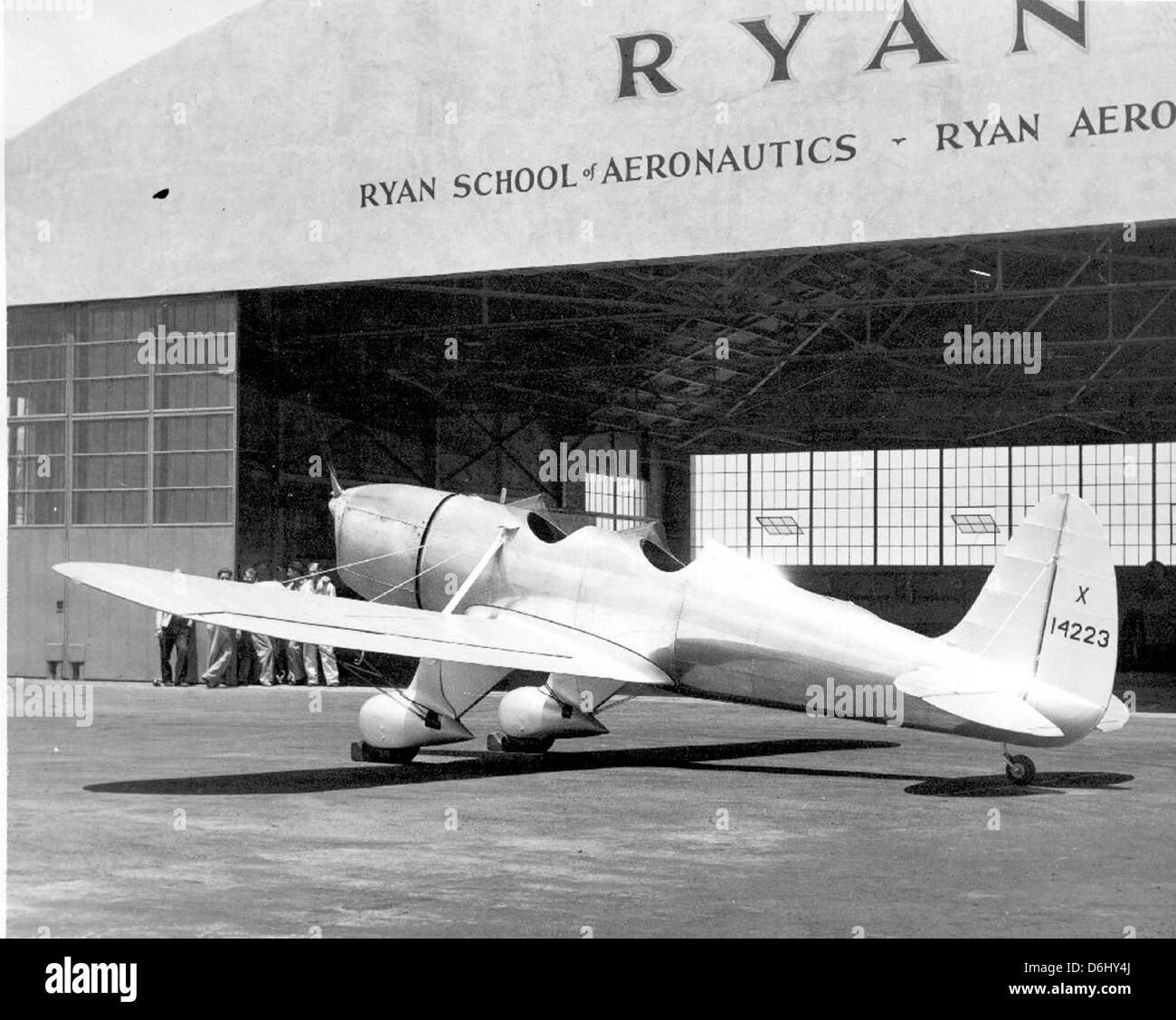The Ryan ST Sport Trainer, built in 1934, features a Menasco B4 engine ...