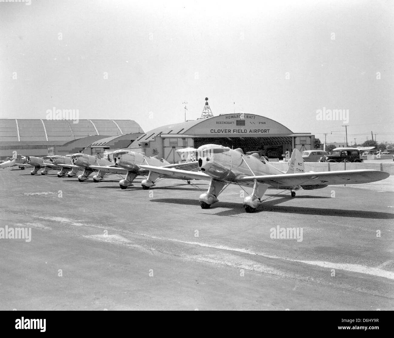 The 1934 Ryan ST, a sport trainer aircraft, was powered by the Menasco ...