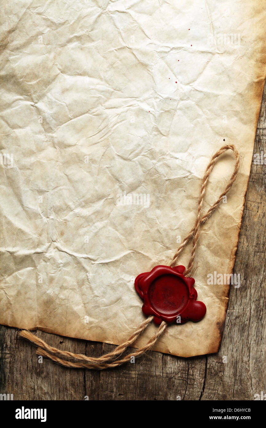 Sheet old parchment paper hi-res stock photography and images - Alamy