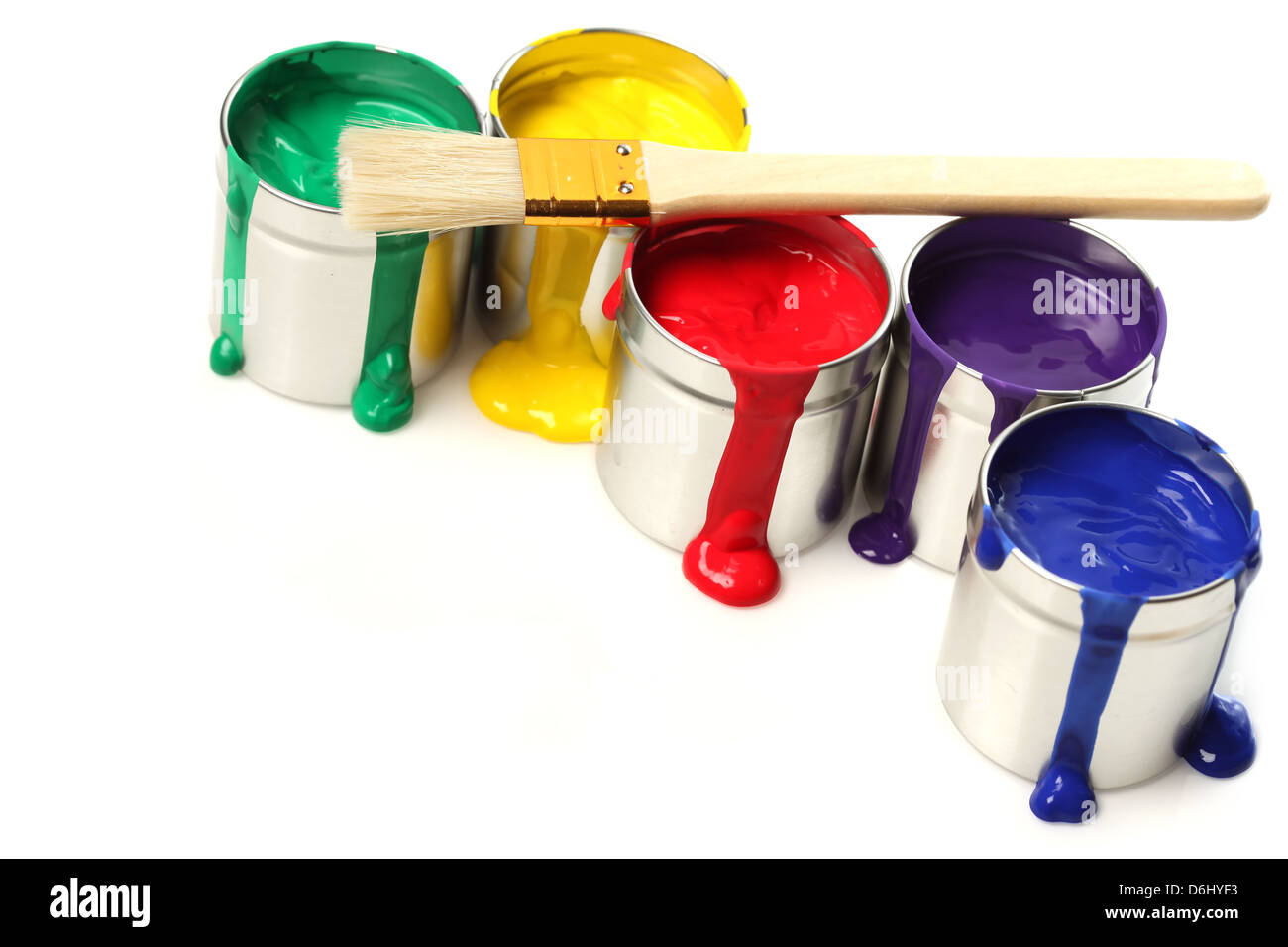 Dripping Paint Cans High Resolution Stock Photography and Images - Alamy