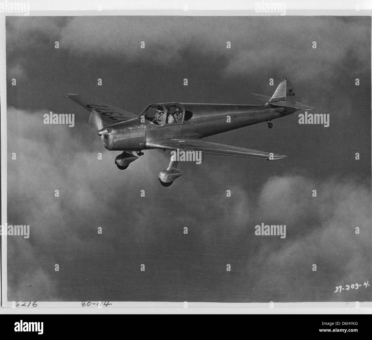 The Ryan SC Prototype, a 1938 aircraft powered by the Menasco C-4S ...