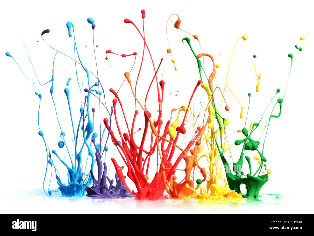 Paint splatter Cut Out Stock Images & Pictures - Alamy