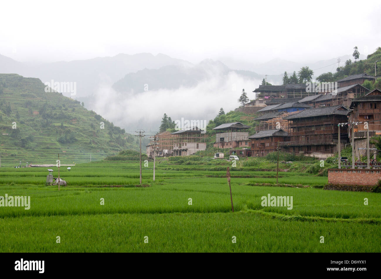 Chinese hill farming hi-res stock photography and images - Alamy