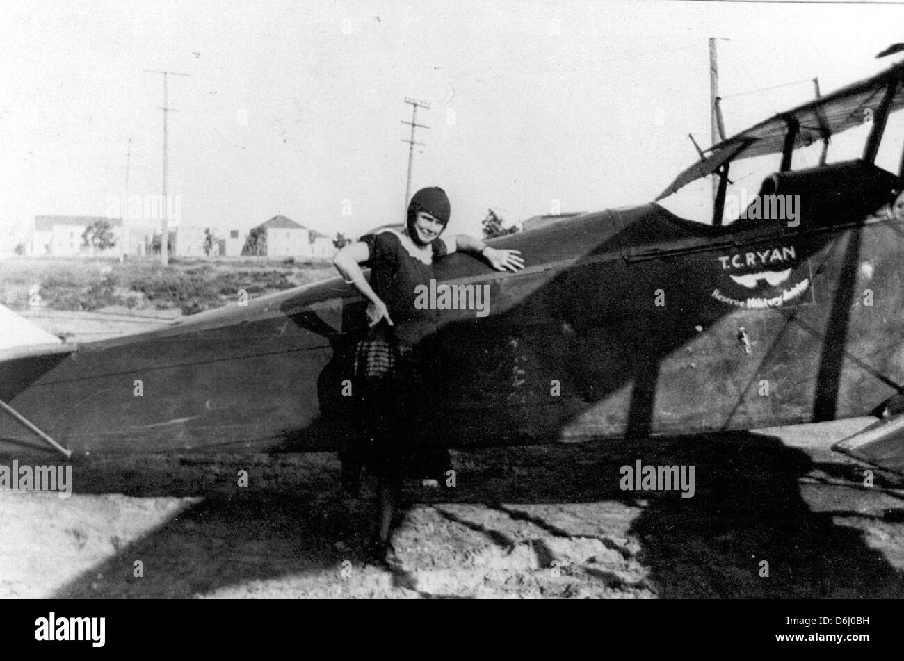 04-00113 Another picture of Doris Loy by airplane Stock Photo - Alamy