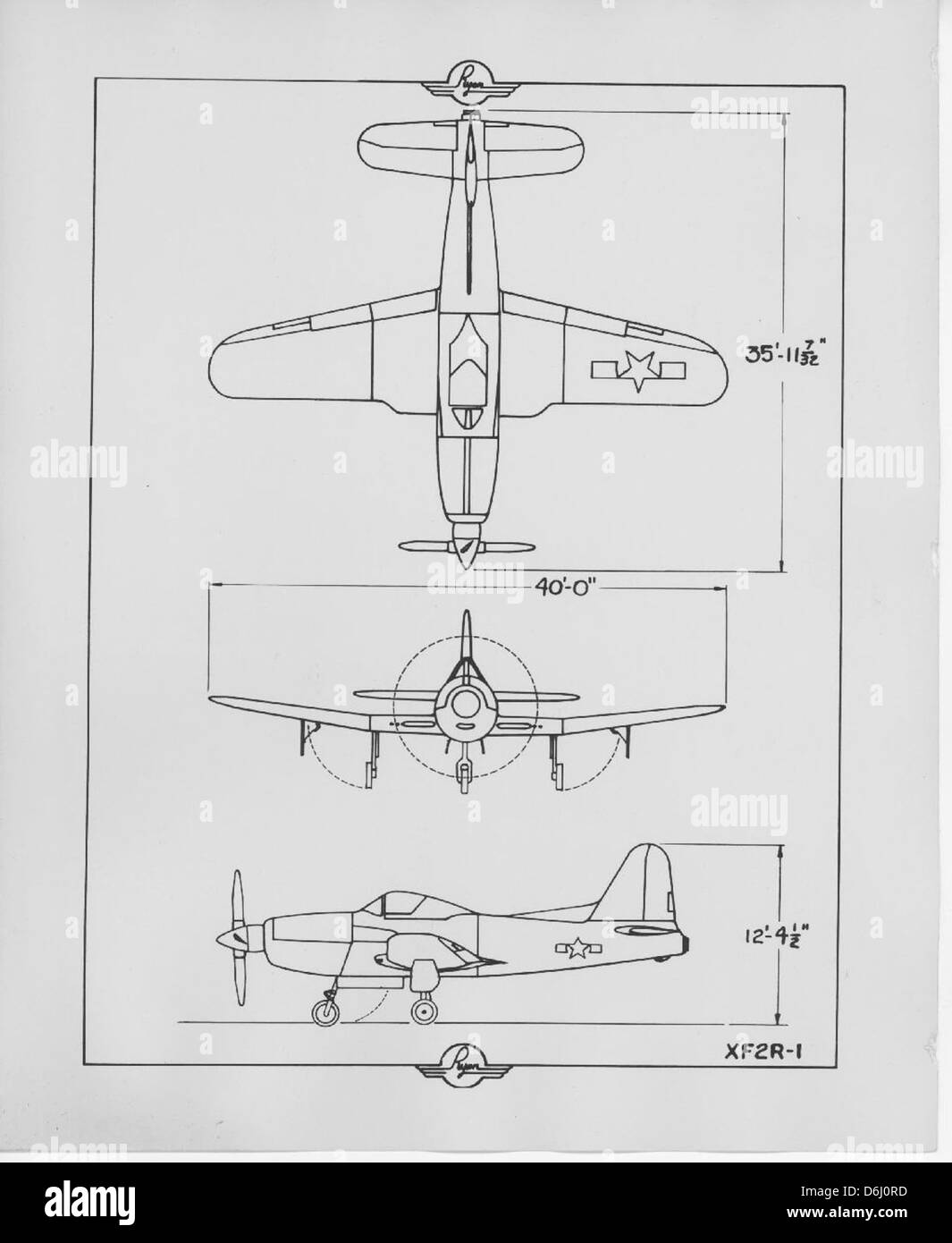 The Ryan XF2R Dark Shark, developed in 1947, was a prototype aircraft ...