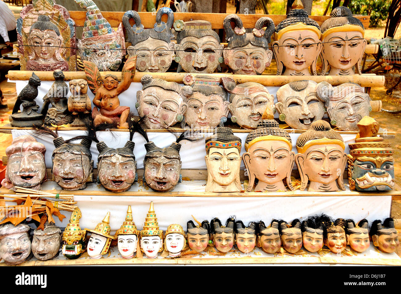 gift souvenir, Bagan, Myanmar Stock Photo - Alamy