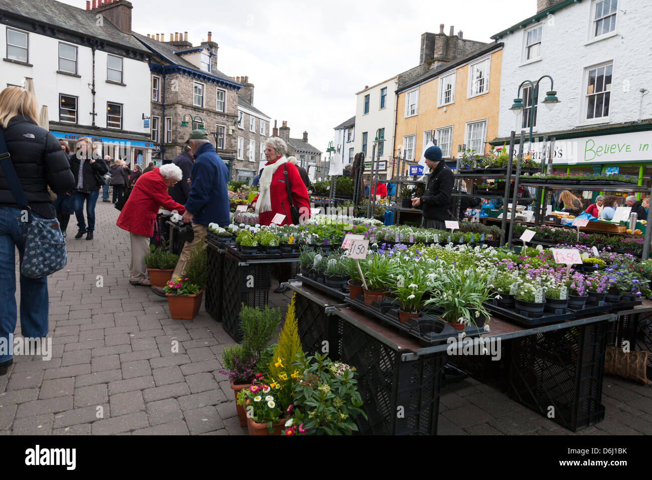 Kendal cumbria market hi-res stock photography and images - Alamy