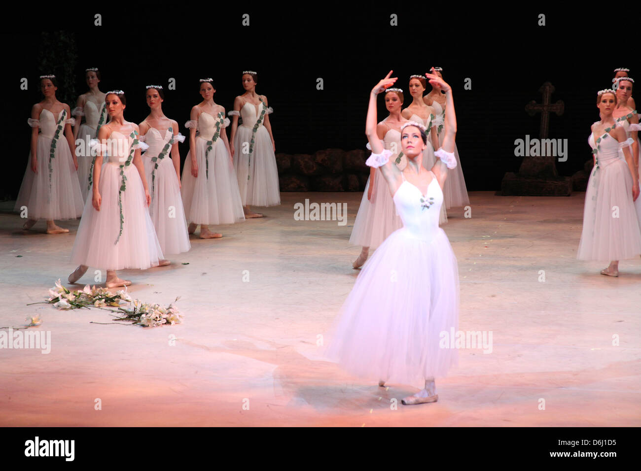 Europe, Russia, St. Petersburg. Mariinsky Ballet performance of Giselle ...