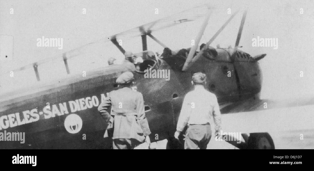 The Ryan Cloudster, developed by Davis-Douglas, was an early biplane ...