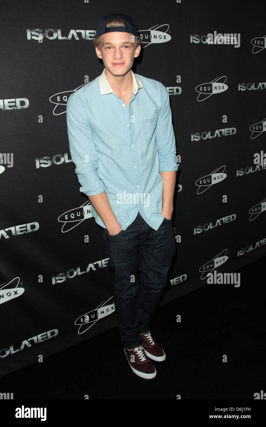 Los Angeles, California, U.S.April 18, 2013. Cody Simpson attends ...
