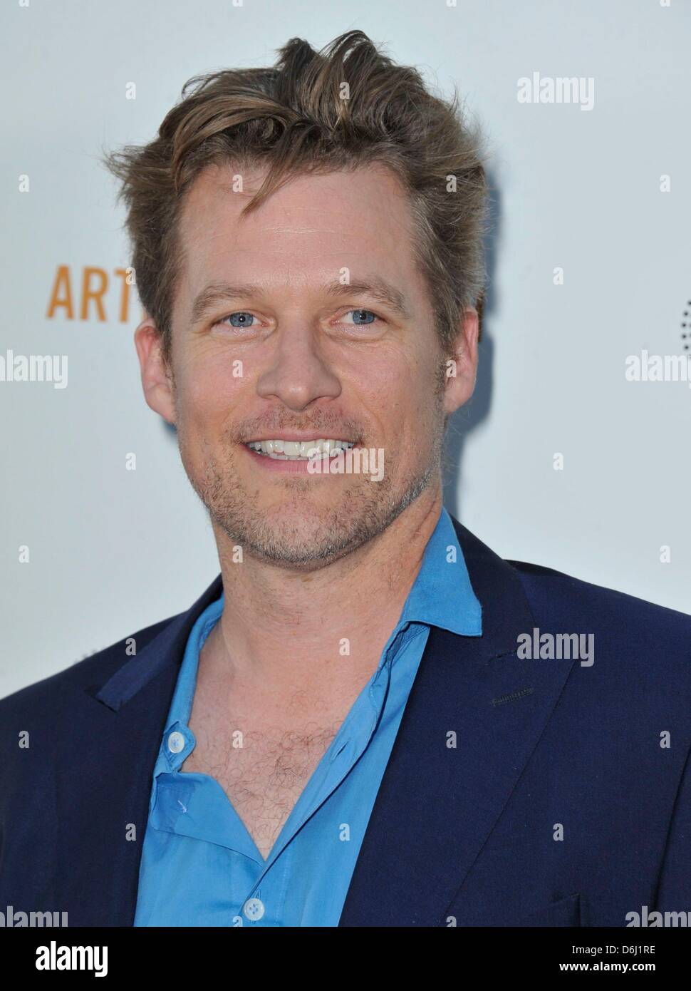 Hollywood, Los Angeles, USA. April 18, 2013. James Tupper at arrivals ...