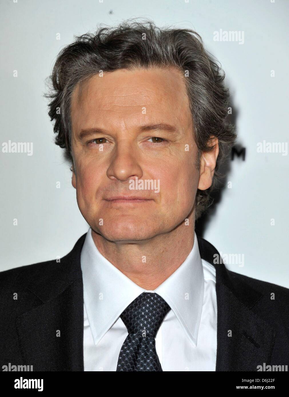 Hollywood, Los Angeles, USA. April 18, 2013. Colin Firth at arrivals ...