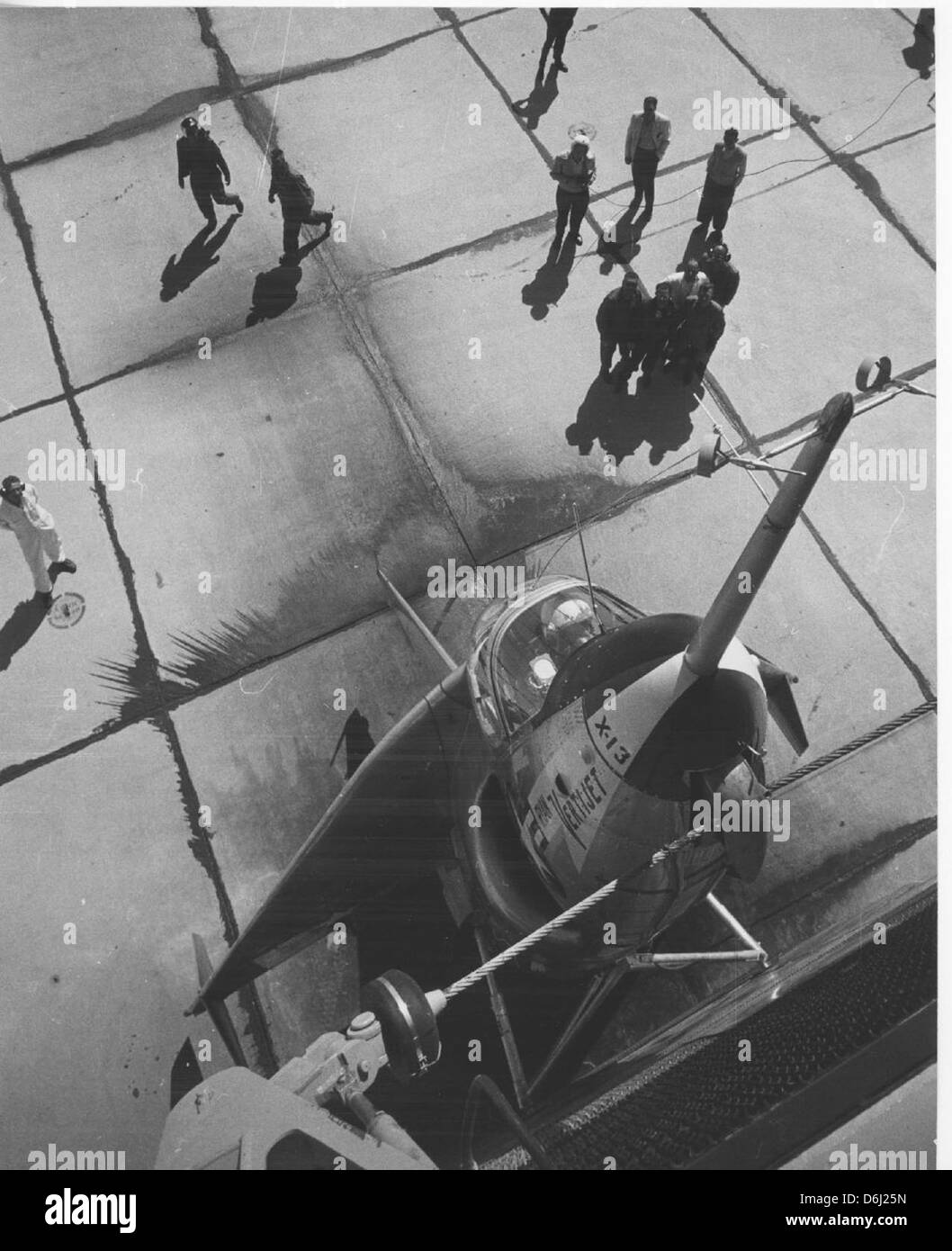 The Ryan X-13 Vertijet, developed in the 1950s, was a pioneering ...