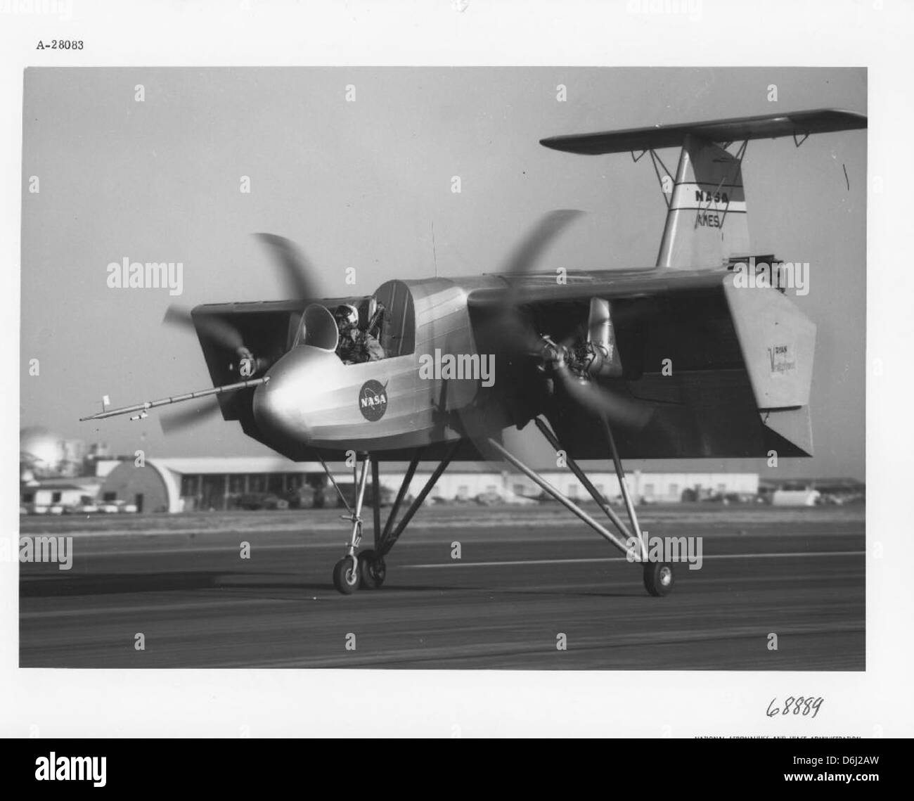 The Ryan VZ-3RY Vertiplane, developed in 1958, was an experimental ...